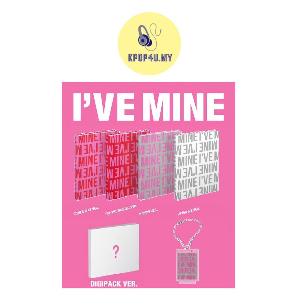 [STARSHIP] IVE I'VE MINE Album THE 1st EP Digipack / PLVE Limited Edition | Shopee Malaysia