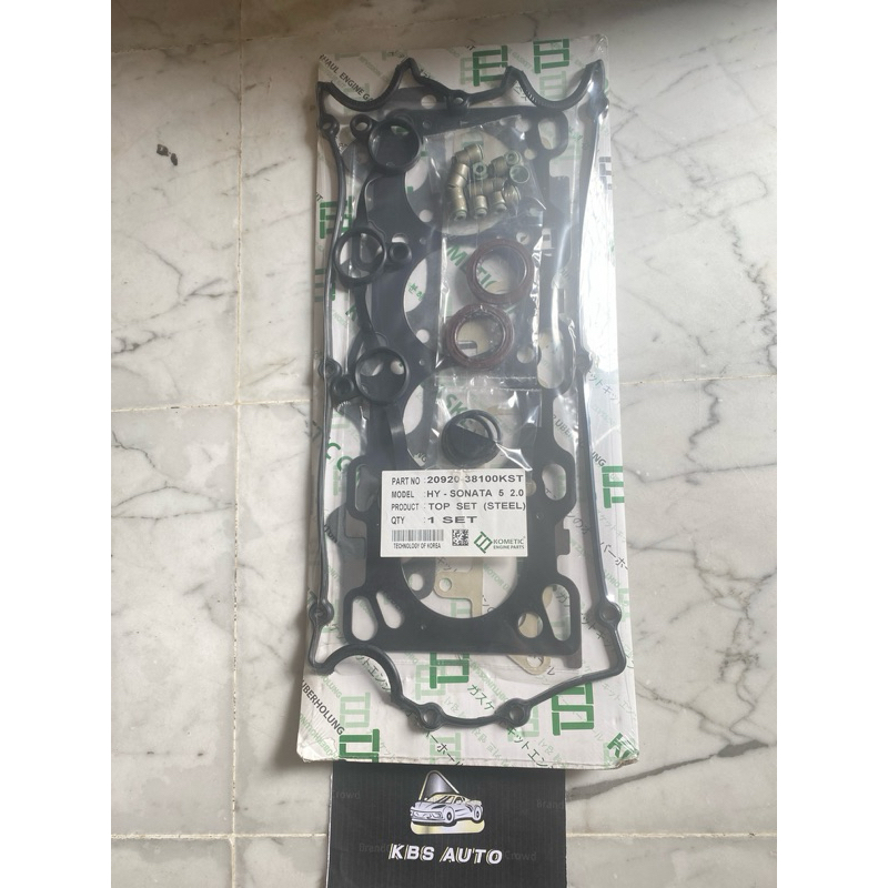 (1SET HYUNDAI 20920-38100)TOP SET GASKET (STEEL METAL) FOR HYUNDAI ...