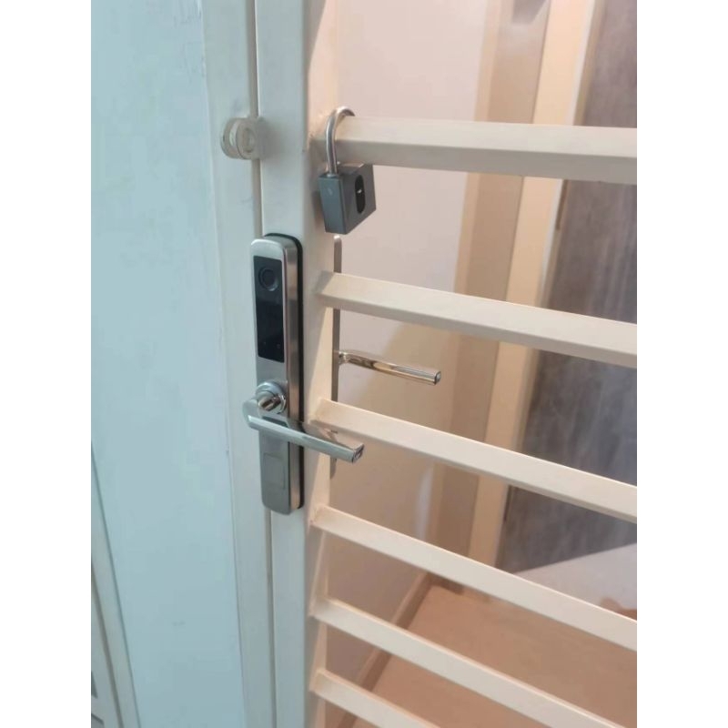 Smart Lock Grill door, sliding door lock, swing door lock, tuya WiFi ...