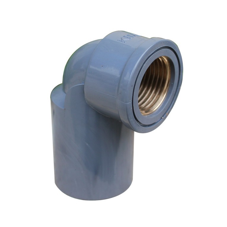 PVC BRASS P/T ELBOW 1/2'' Brass Thread PVC Pipe Fitting 内牙铜螺纹接头 [SJ ...