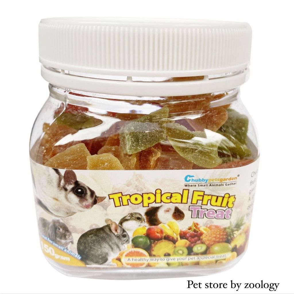 Chubbypetsgarden® Tropical Fruit Treat 150 gram for sugar glider ...