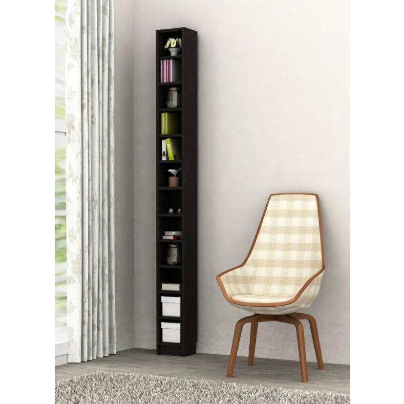 deTrend 3 Tier Open Shelf 3 Tier Wide Bookcase Display Shelf Shelving ...