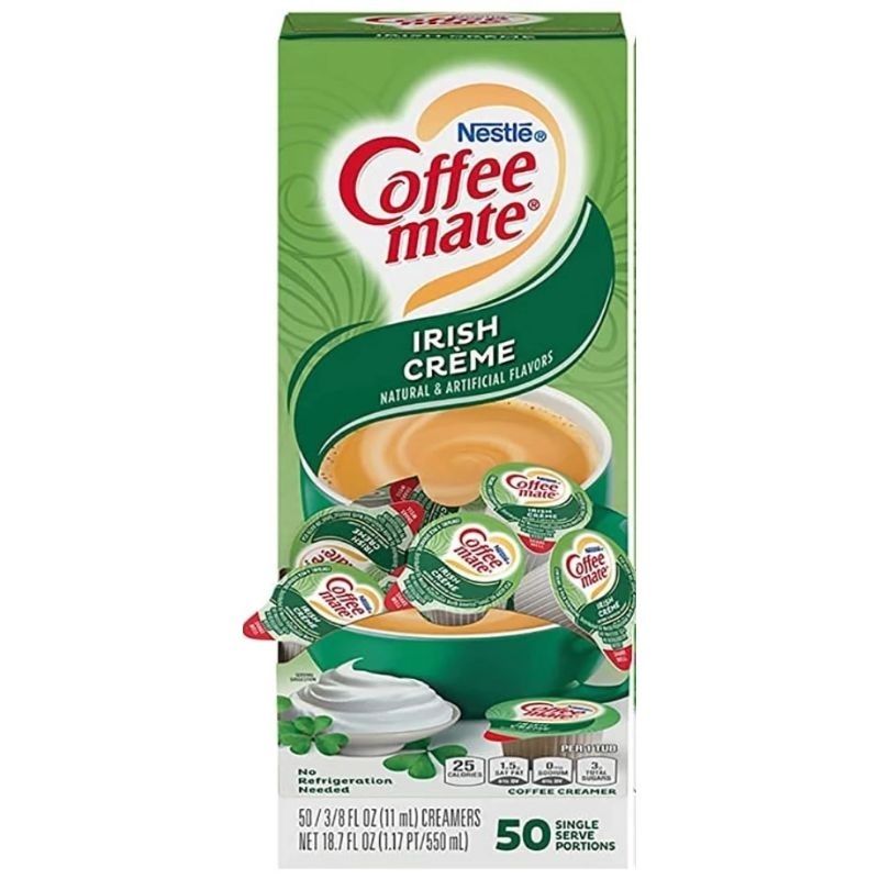 NESTLE Coffee Mate French Vanilla/ Hazelnut/ Sweet Italian Cream/ Irish ...
