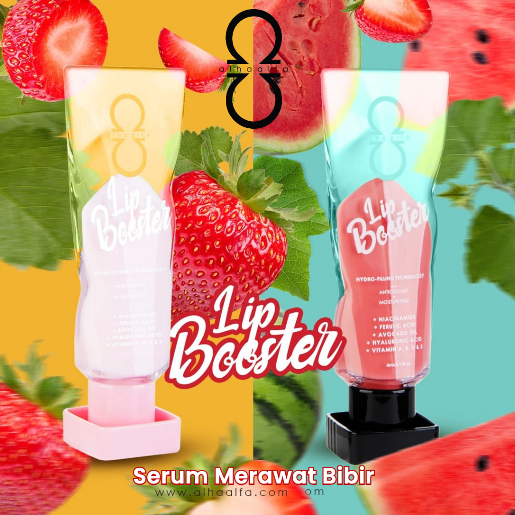 Alha Alfa Lip Booster / Alhaalfa Lip Care Treatment Serum Essence Oil Plumper Lipgloss Liptint ...