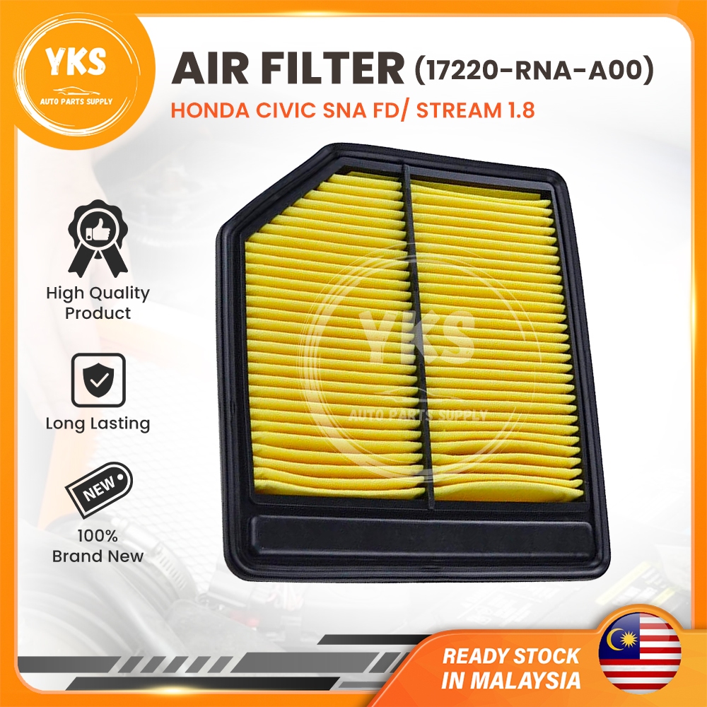 🔥 DENSO🔥(17220-RNA-A00) HONDA CIVIC FD SNA 1.8 / STREAM 1.8 ENGINE AIR ...
