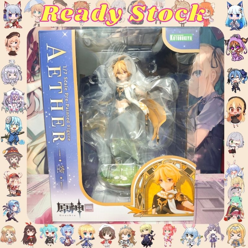 Kotobukiya Mihoyo Genshin Impact Aether 1/7 Scale Figure Official ...