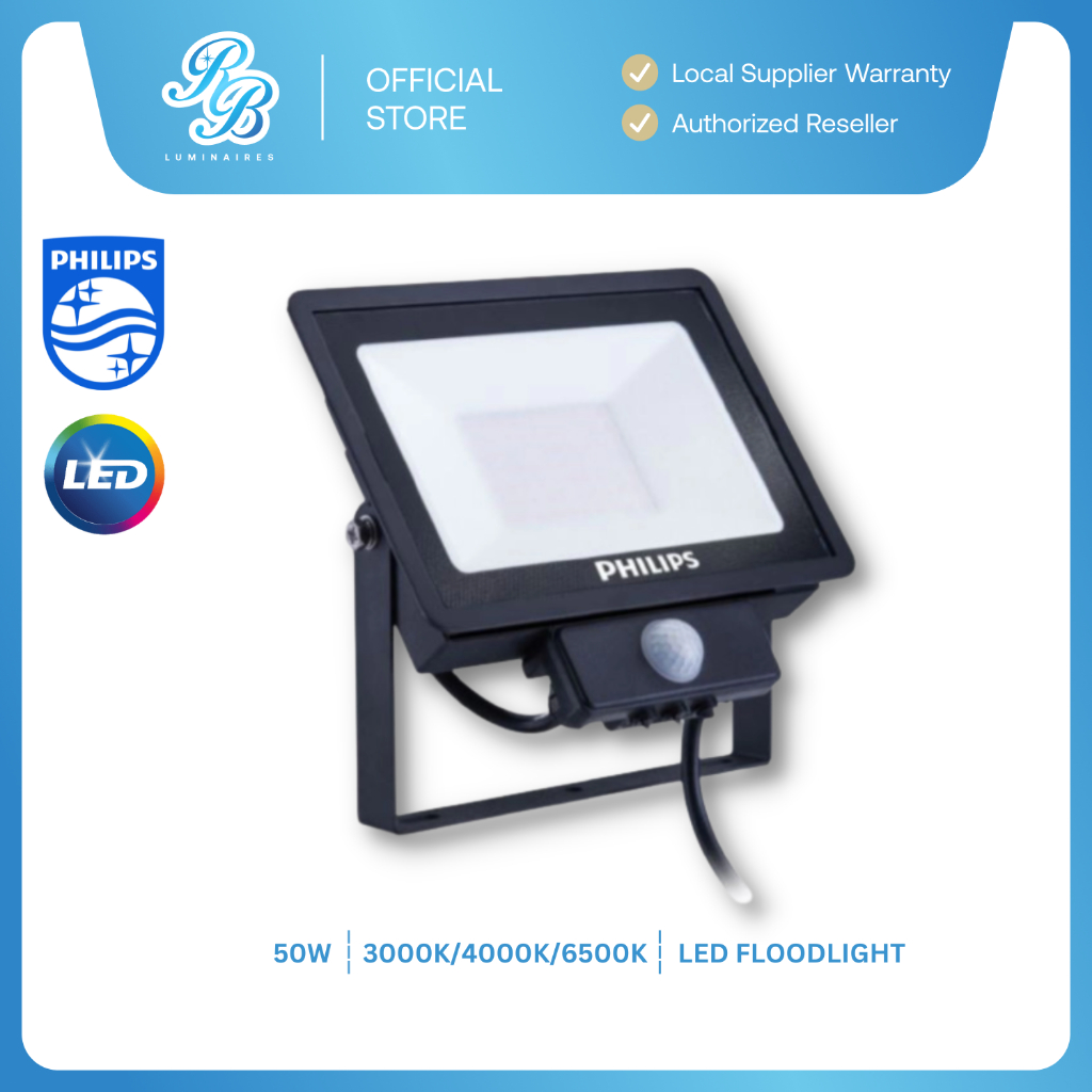 PHILIPS ESSENTIAL SMARTBRIGHT BVP150 LED42 PIR SENSOR 220-240V 50W LED ...
