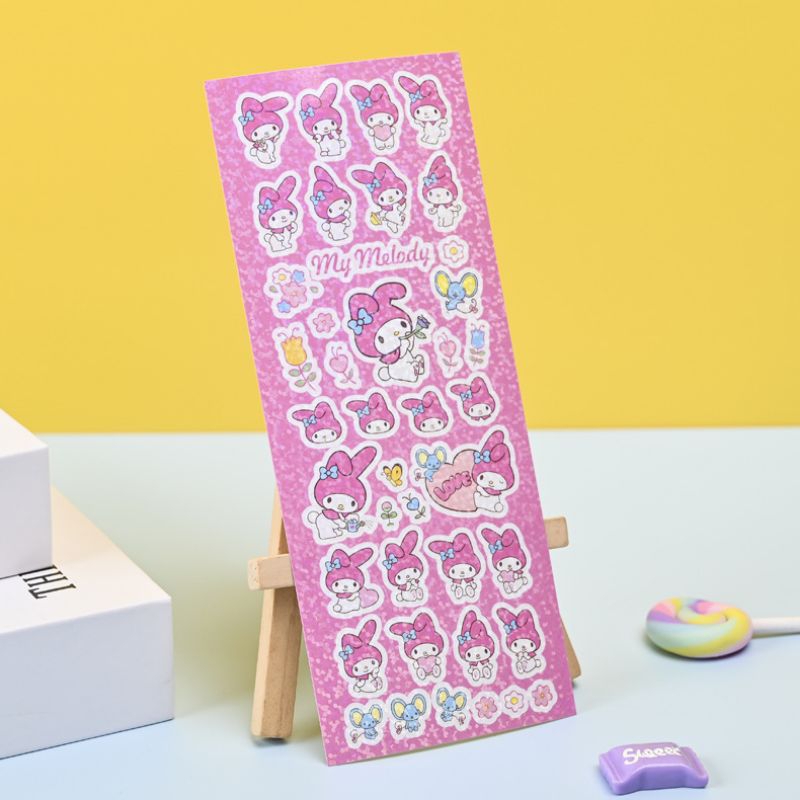 SANRIO SERIES STICKERS/5 DESIGNS/KUROMI/MELODY/PUDDING/POCHACCO ...