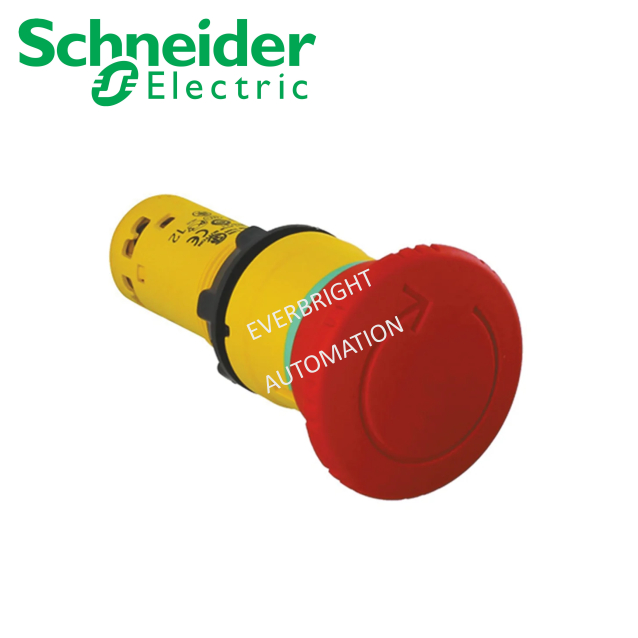 Schneider XB7NS8445 22mm XB7 Emergency Stop Push Button 1NO 1NC ...