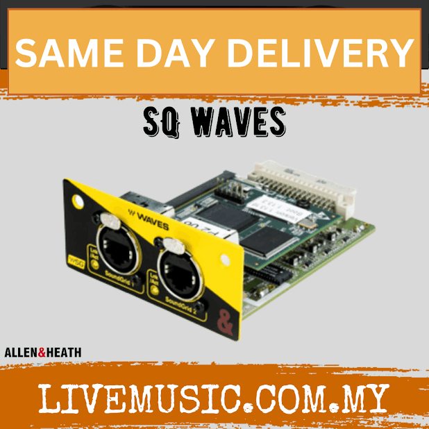 Allen & Heath SQ Waves Audio Interface Module for SQ Series ( SQ-Waves ...