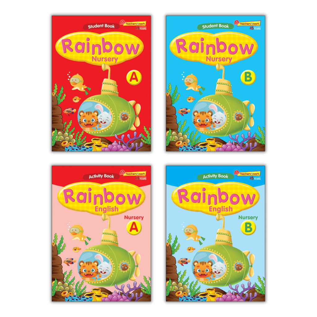 Rainbow English Series Nursery | Topical | Pre-school Assessment Books ...