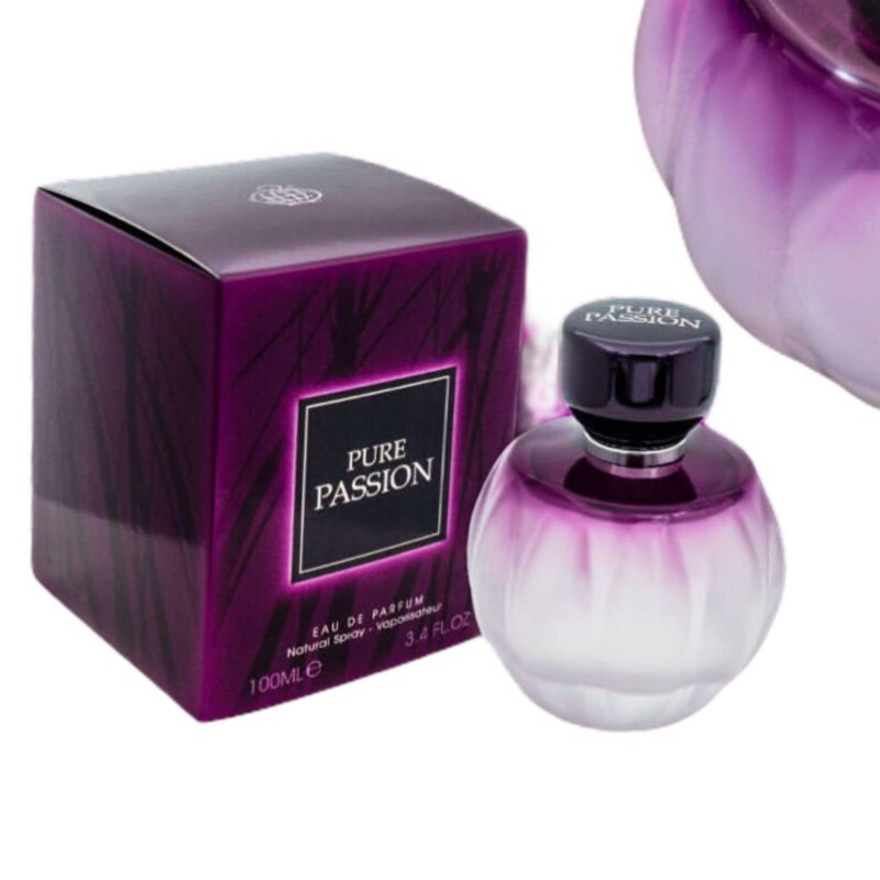 pure-passion-edp-100ml-perfume-by-fragrance-world-perfume 💯 | Shopee ...