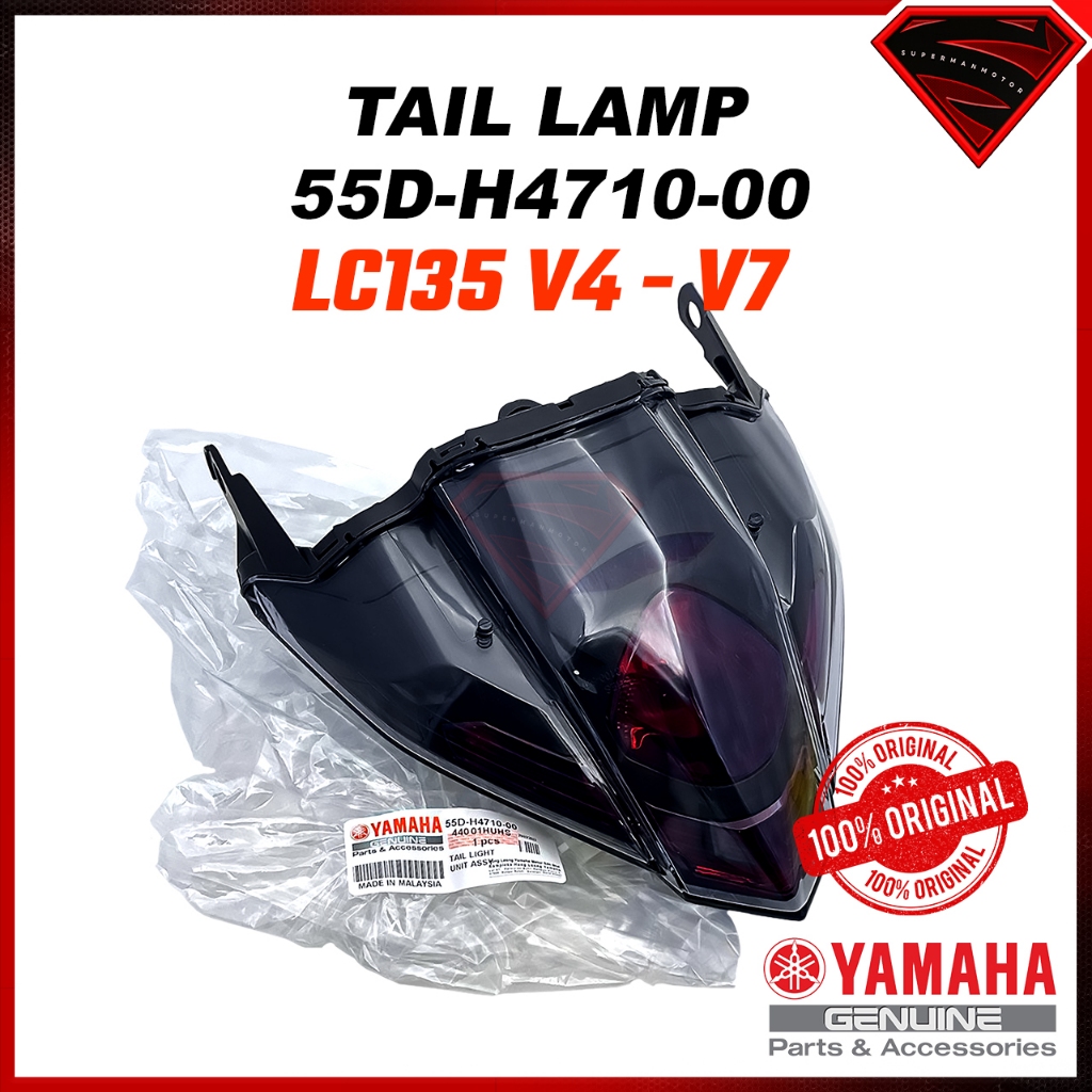 TAIL LAMP / TAILLIGHT / LAMPU BELAKANG YAMAHA LC135 V1 / LC 135 NEW V2 - V7 TINTED VISS / TAIL ...