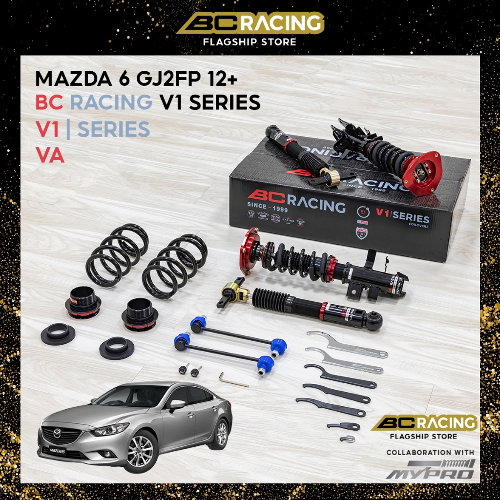 BC Racing V1 Series High Low Soft Hard Adjustable Absorber for Mazda 6 ...