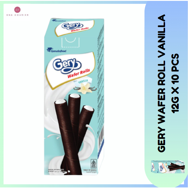 GERY WAFER ROLL VANILLA 12G X 10 PCS | Shopee Malaysia