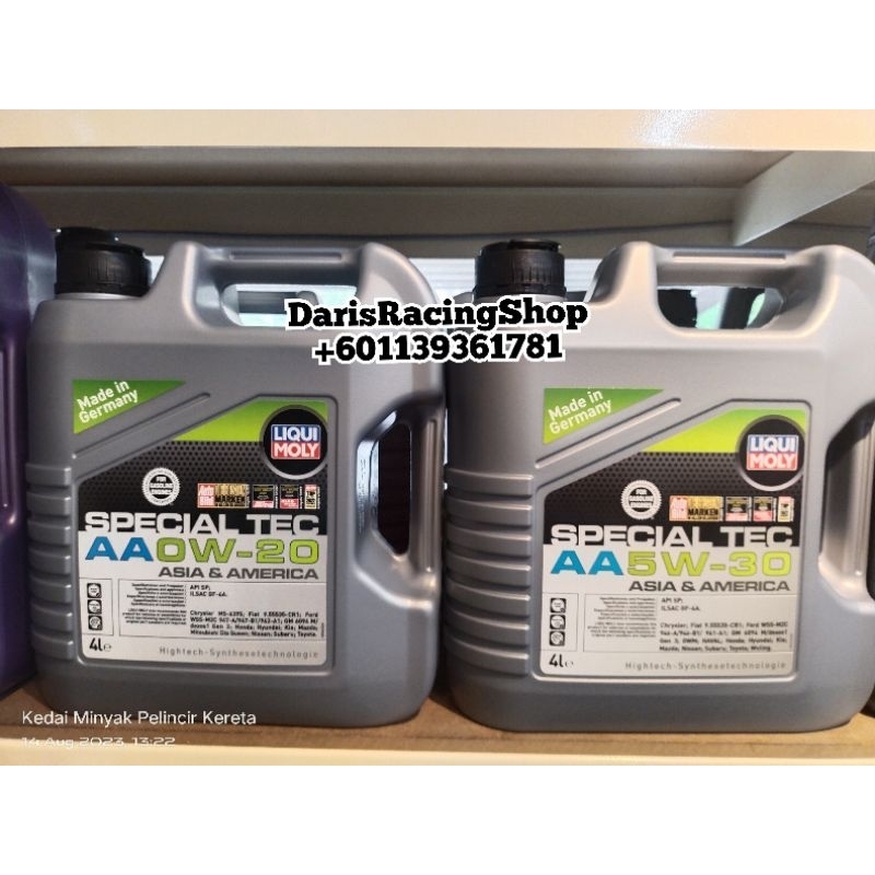 Liqui Moly Special TEC AA 5w30 & 0w20 (4L) | Shopee Malaysia