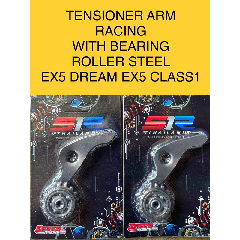 EX5 TENSIONER ARM RACING BEARING & ROLLER BESI THAILAND FOR EX5 EX5 CLASS DREAM WAVE100 BONUS ...