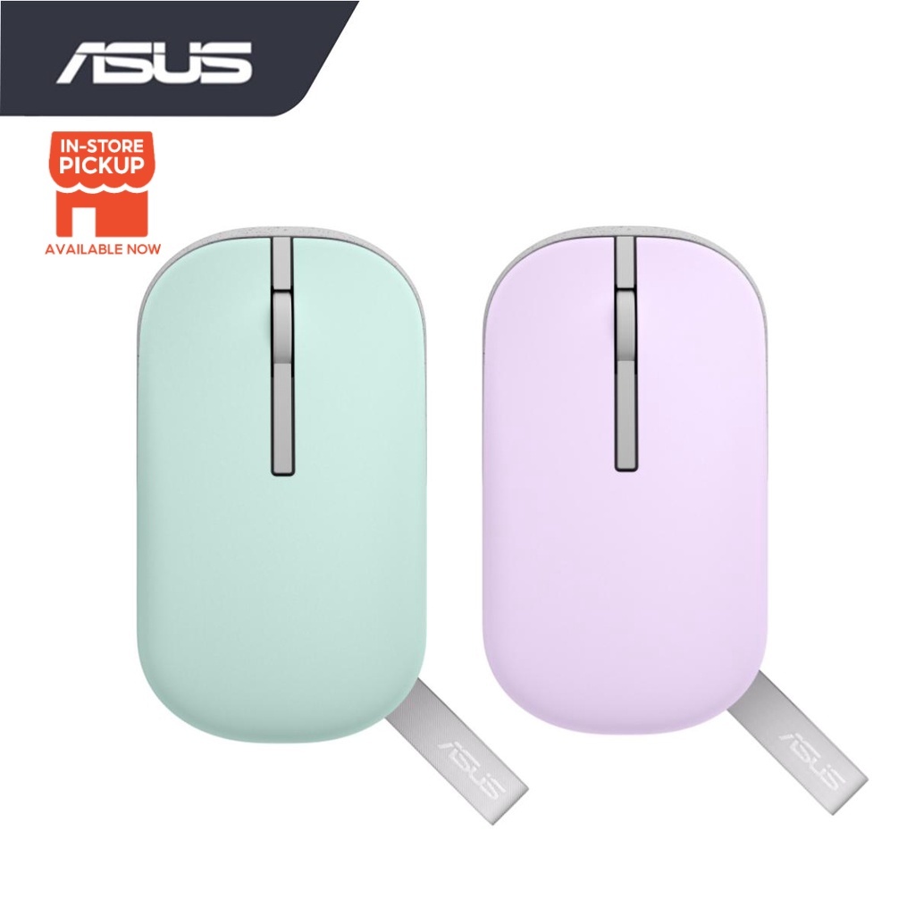 ASUS Marshmallow Mouse MD100 ( MD100/BL ) / KW100 Keyboard | Shopee ...
