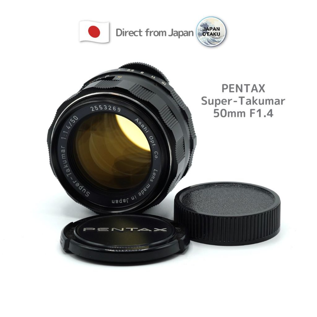[Used in Japan] " Vintage Lens " Super Takumar 50mm f/1.4 Pentax ...