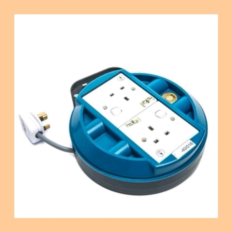 [Ready Stock] HICOOK Sirim Approved 5M 7M Geloof 2 Way Sockets Round ...