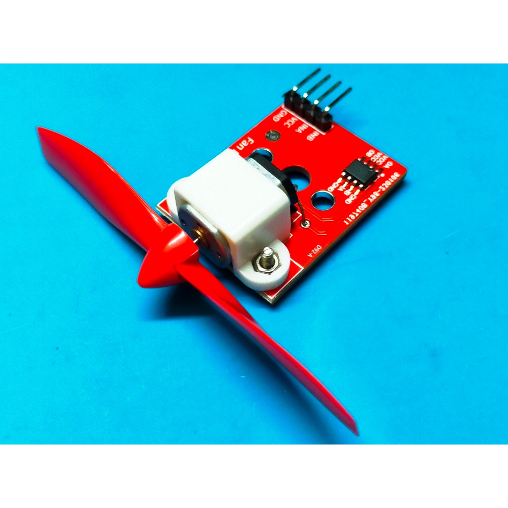 DC Motor Module L9110 Fan with Propeller for Arduino Fire Fighting Robot | Shopee Malaysia