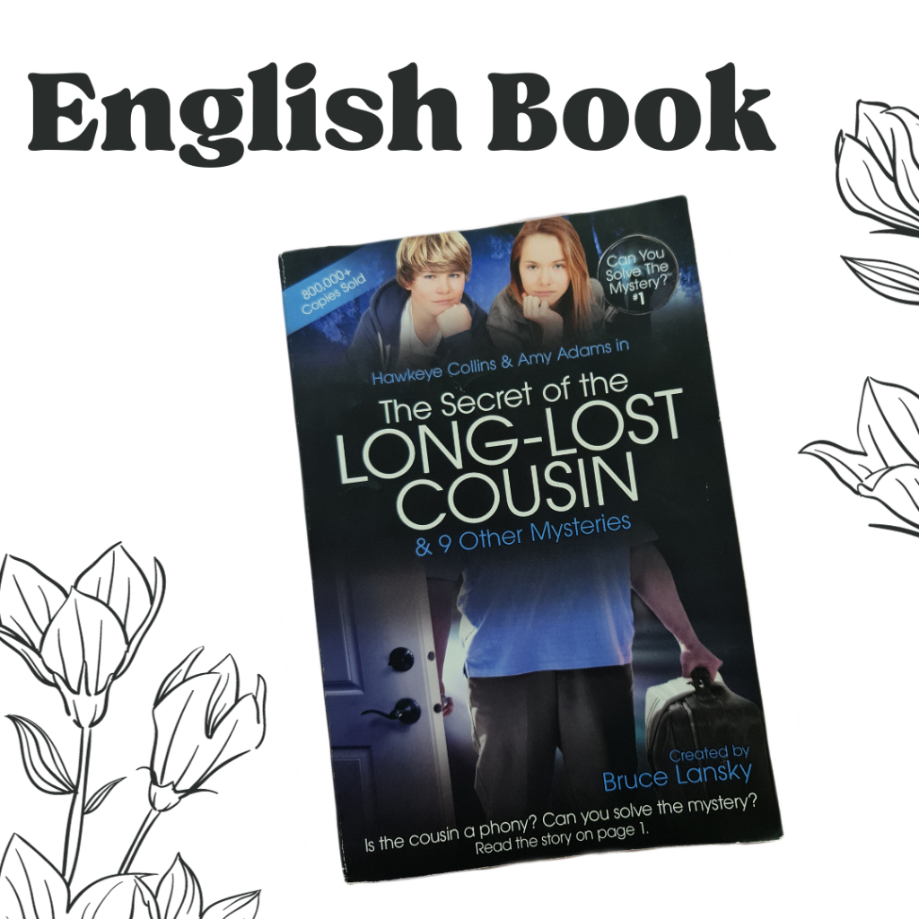 Preloved ; Buku Novel The Secret of the Long-Lost Cousin & 9 Other Mysteries oleh Bruce Lansky ...