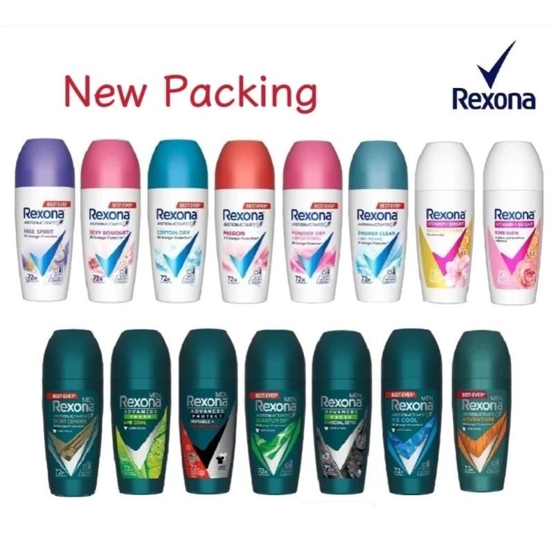 REXONA Deodorant Roll On Men & Women 40ml / 45ml | Shopee Malaysia