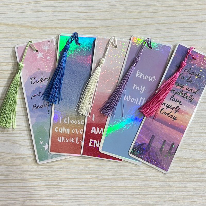 [Ready Stock] Affirmation Bookmarks | Positive Affirmation Bookmark ...
