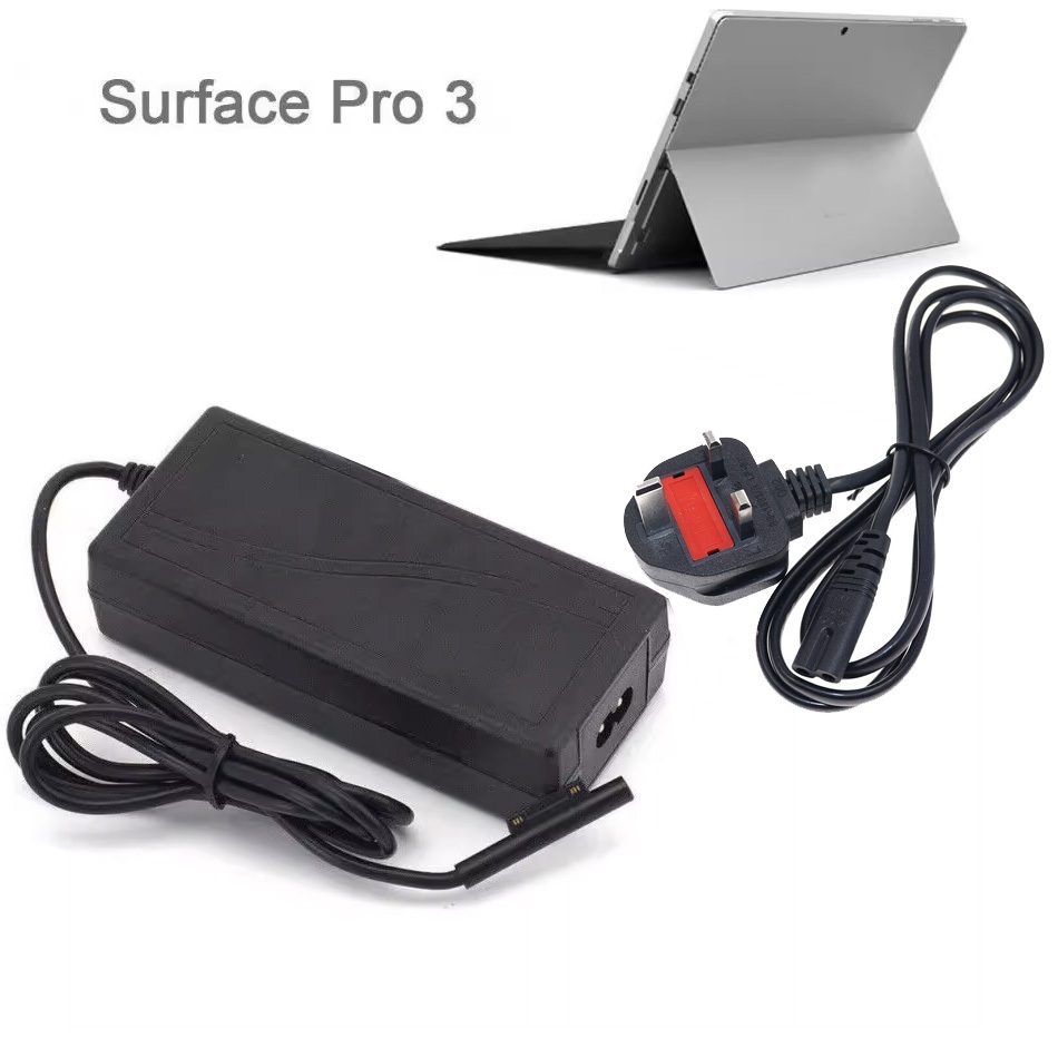 Surface Pro 3 Power Adapter Travel Charger 12V 2.58A 36W | Shopee Malaysia