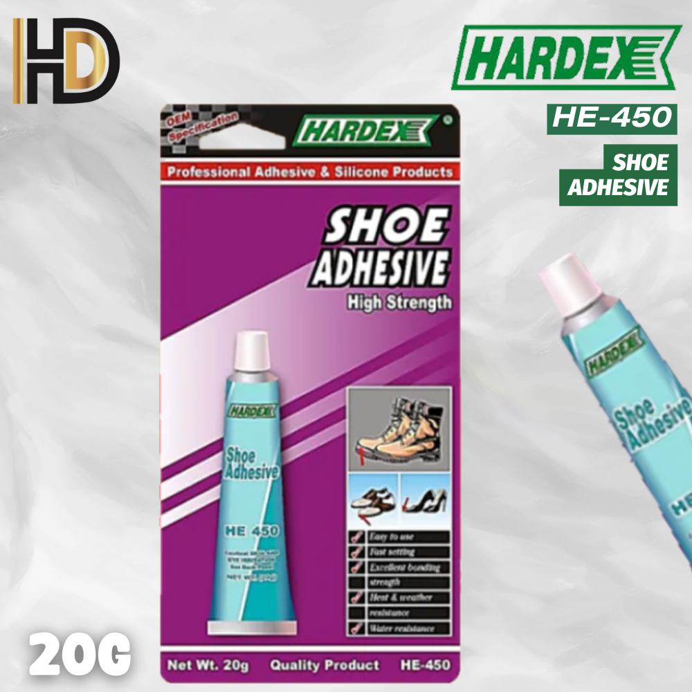 HARDEX HE 450 Shoe Adhesive High Strength HE-450 Gam Kasut (20g ...