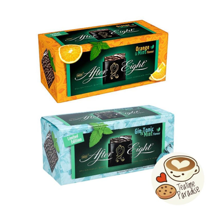 Nestle After Eight Limited Edition Mint & Orange Flavour Thins / Gin ...