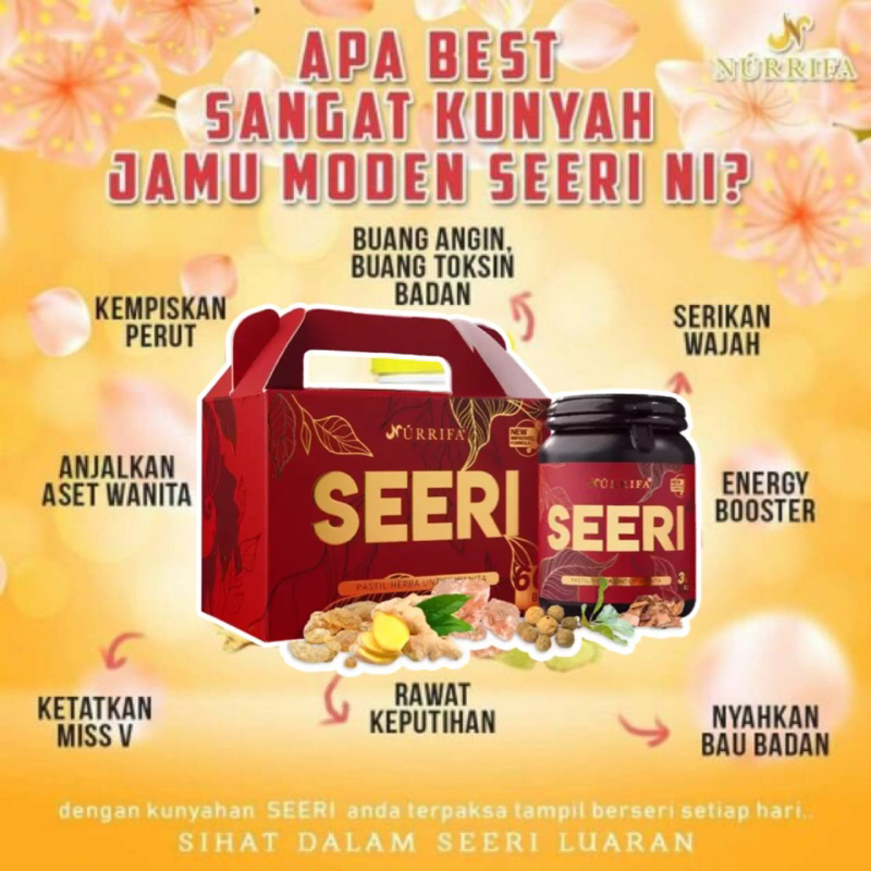 🔥 JAMU SEERI 🔥NURRIFA HQ JAMU WANITA BUANG ANGIN STABILKAN PERIOD ...