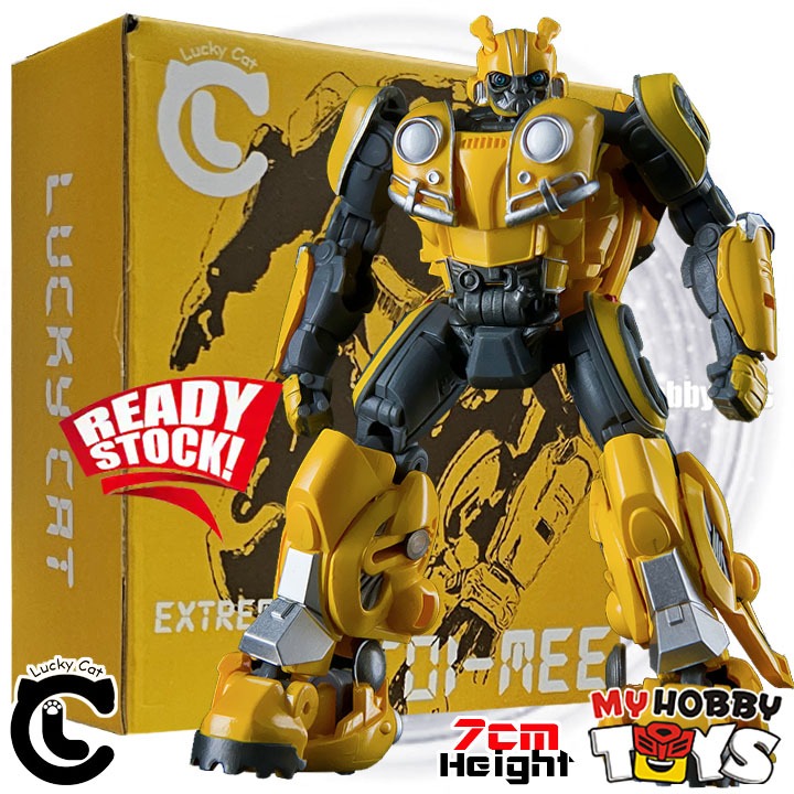 Lucky Cat Transformable Robot - ET01-MEE Extreme Trans 7cm Bumblebee ...