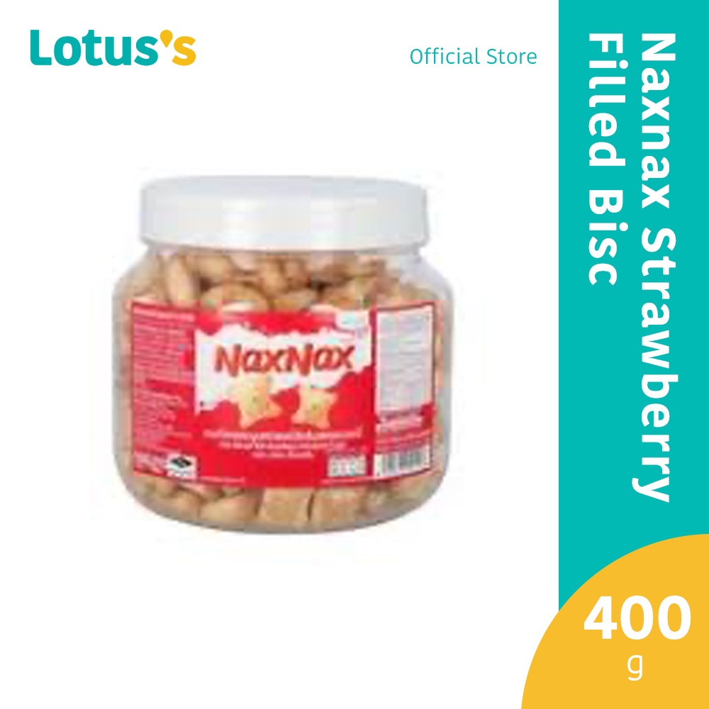 Naxnax Strawberry Filled Bisc 400G | Shopee Malaysia
