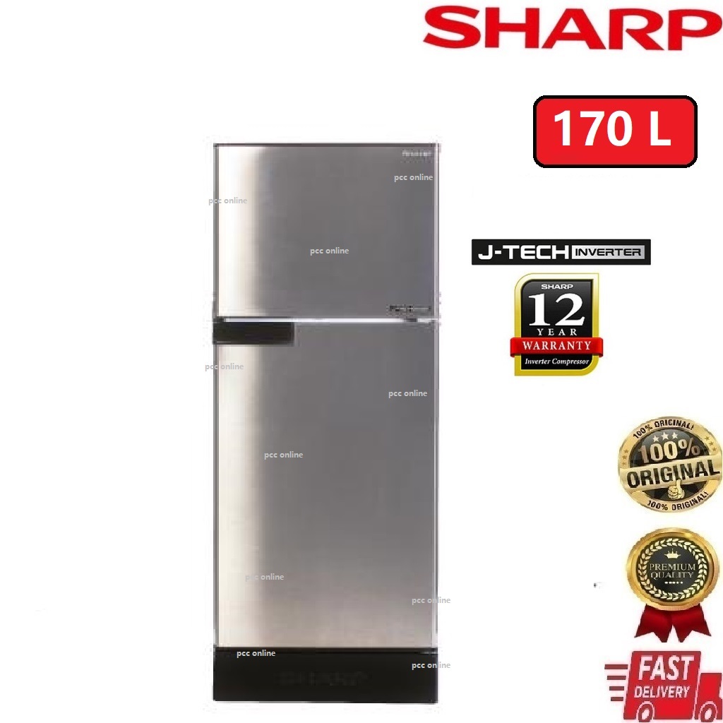 SHARP SJ-189MS J-TECH INVERTER TEMPLATE GLASS SHELF REFRIGERATOR (170L ...