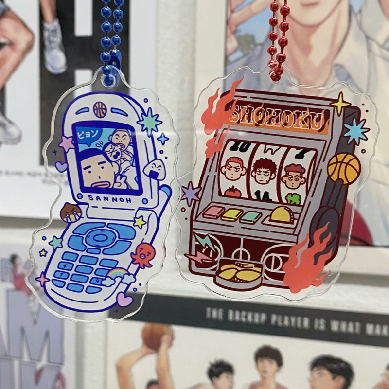 Slam Dunk Sannoh Shohoku Acrylic Keychain | Fanmade | Shopee Malaysia