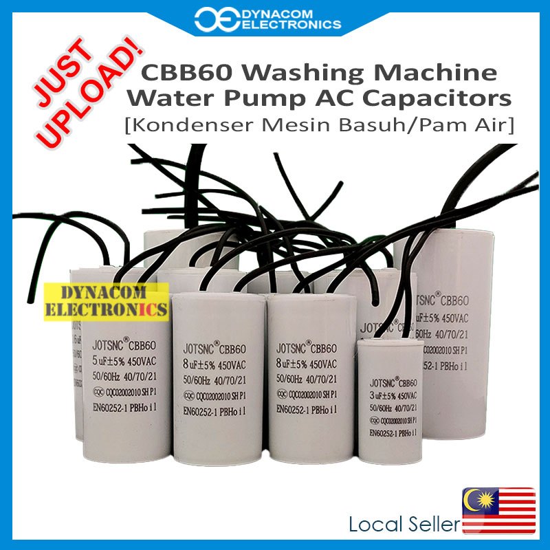 Washing Machine Capacitor 3UF 5UF 8UF 10UF 12UF 14UF 15UF 16UF 18UF ...