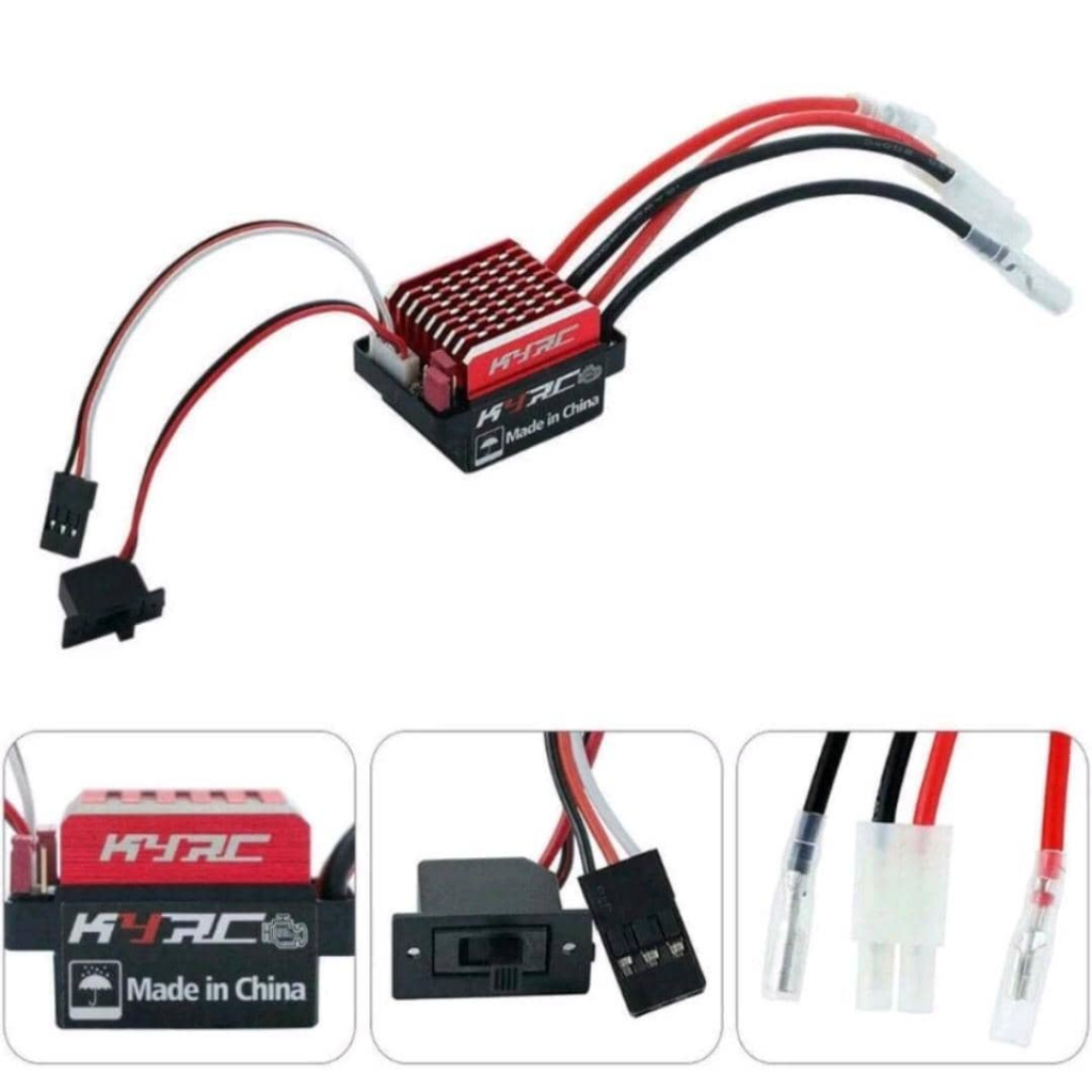 KYRC Waterproof 60A Brush-X60-RTR ESC for RC Car | Shopee Malaysia