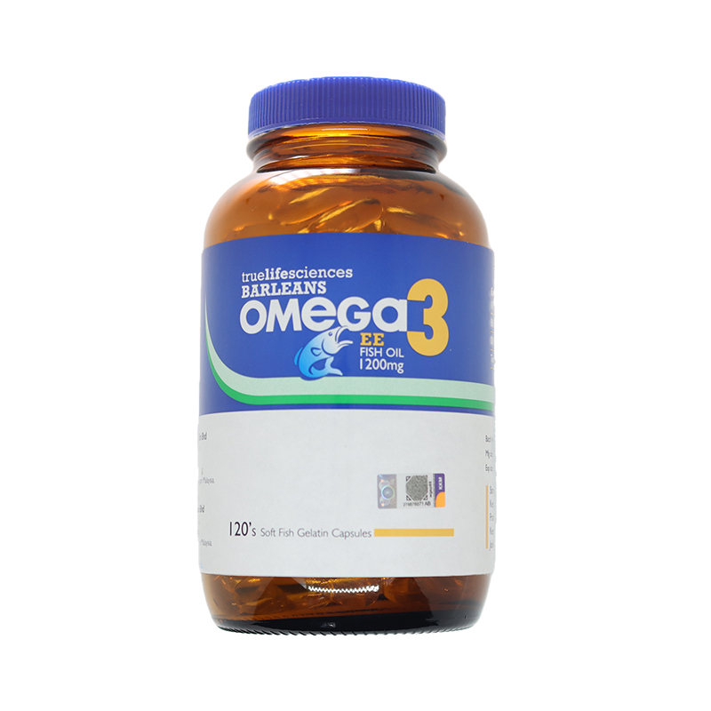BARLEANS OMEGA 3 FISH OIL 1200MG (30's / 120's CAPSULES) | Shopee Malaysia