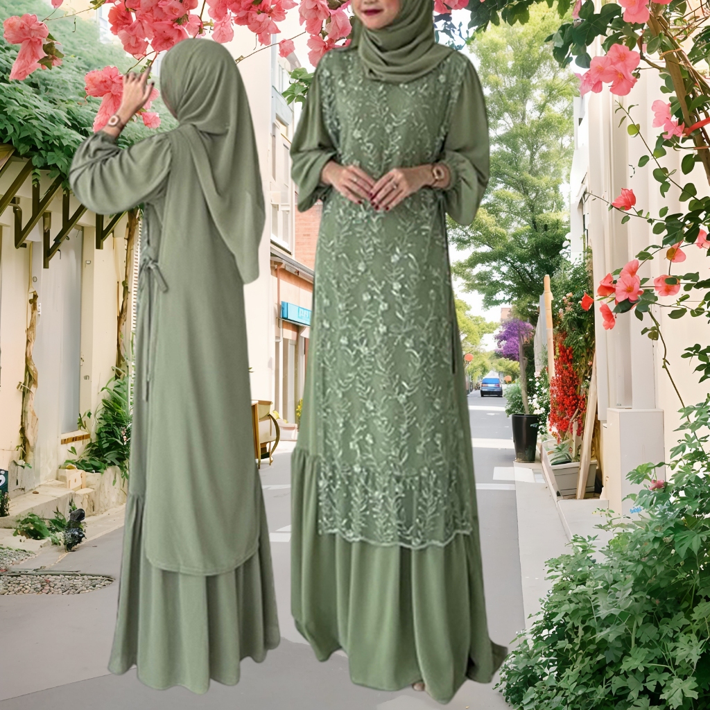 GAMIS Muslim Outwear Shawl Accessories Shawl Abaya Long Dress Outfit ...