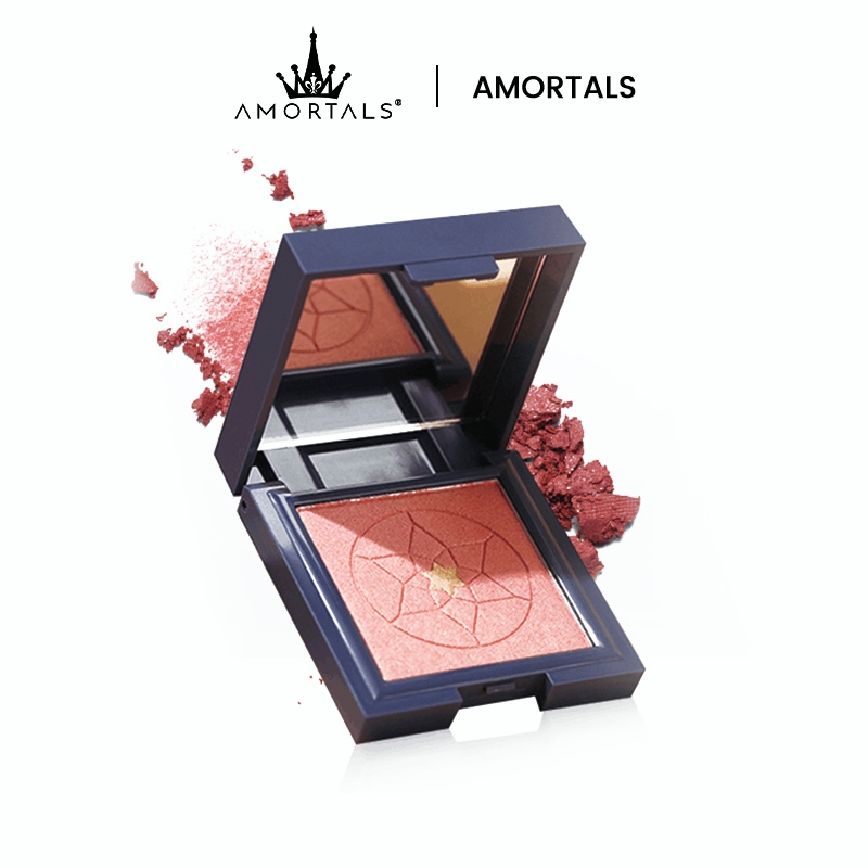 Amortals Korea Dream Catcher Blush 尔木萄单色捕梦微醺腮红 自然裸妆修容高光一体盘腮红盘 #102 Miss ...