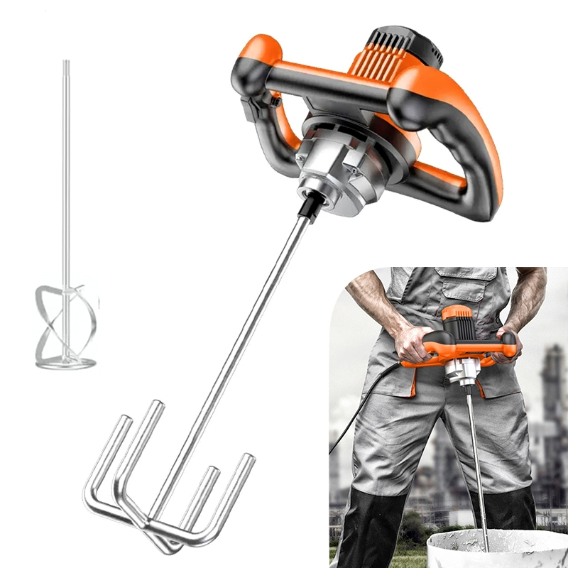 Industrial Grade Mixer 6 Gear Adjustable Speed 3000W Handheld Paint ...