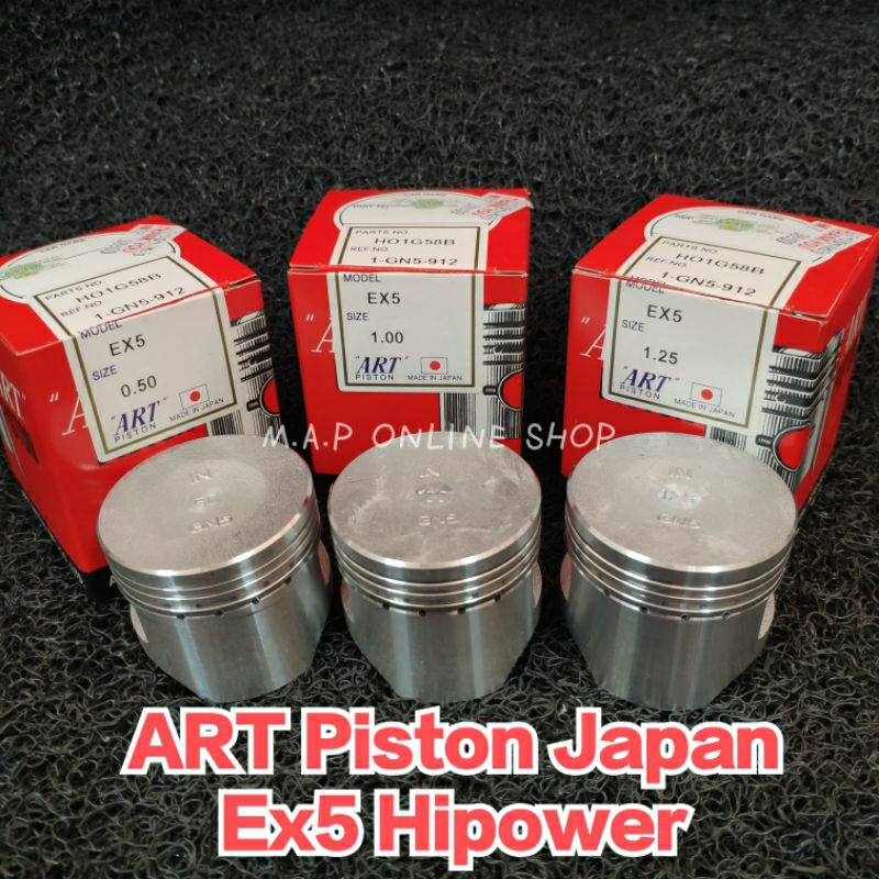 Honda Ex5 Hipower Highpower Block Standard Piston Japan 100% Original ...