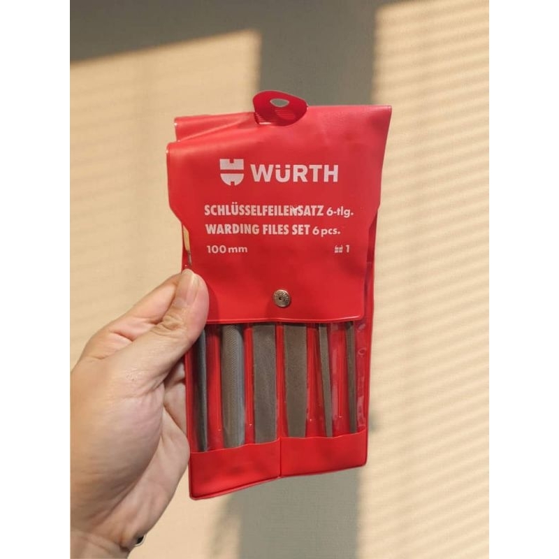 (Clearance) Wurth Warding Files Set 6 100mm | Shopee Malaysia