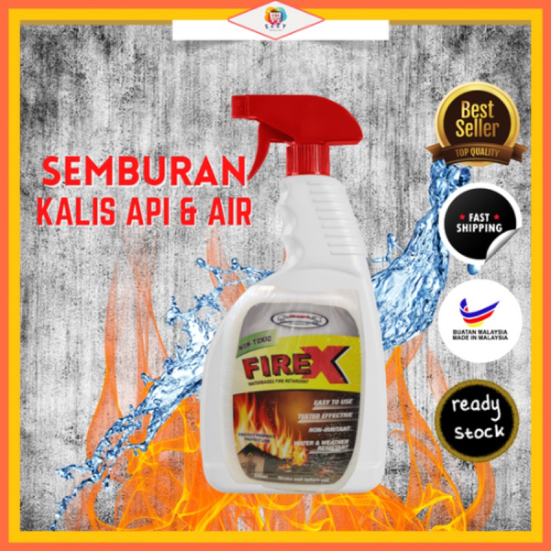 Fire X Waterbased Fire Retardant Suitable for absorbent materials bcome ...