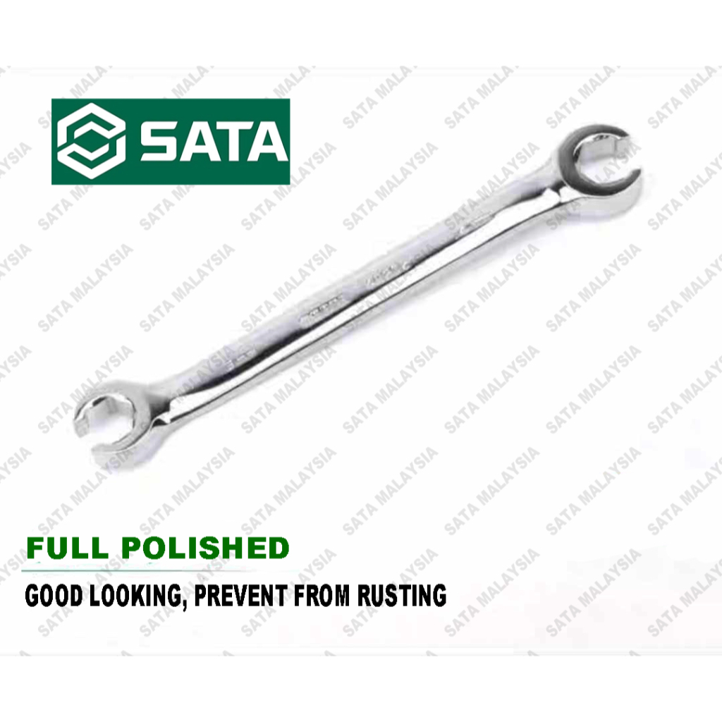 SATA Metric Flare Nut Wrenches 46200-48204 Oil Tube Spana Wrenches ...