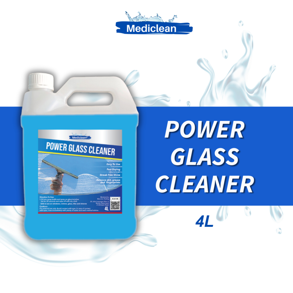 MEDICLEAN POWER GLASS CLEANER 4000ML | Shopee Malaysia