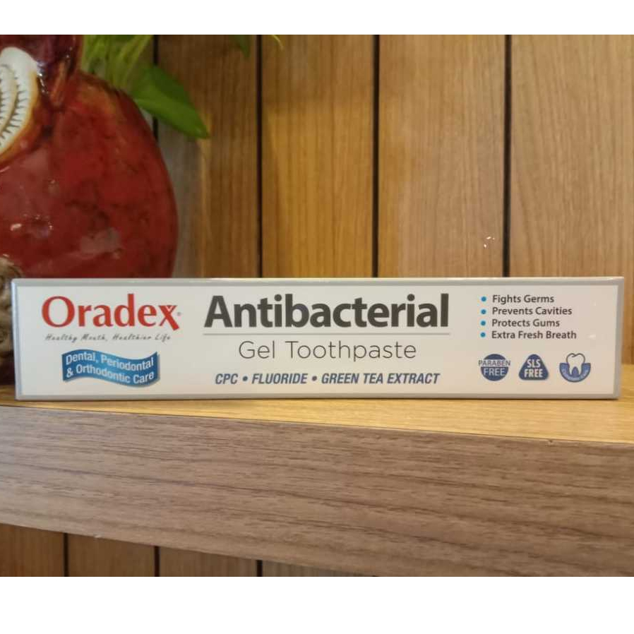 Oradex Antibacterial Gel Toothpaste 120g | Shopee Malaysia