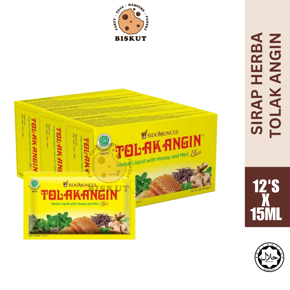 HALAL Sirap Herba Tolak Angin 15mlx12sachets/Indonesia Produk/Ubat ...