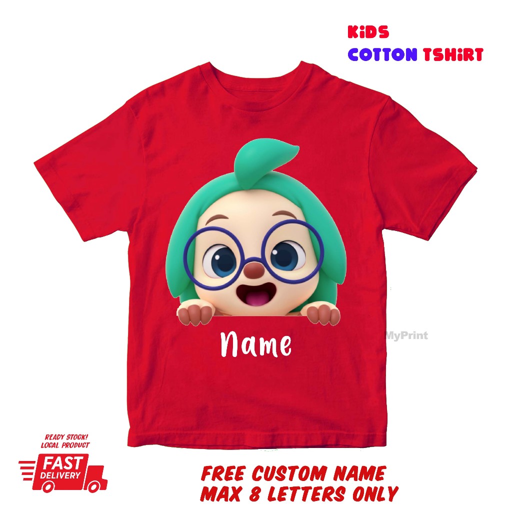 Hogi design Kids Tshirt 100% Cotton short sleeve christmas Baju lengan ...